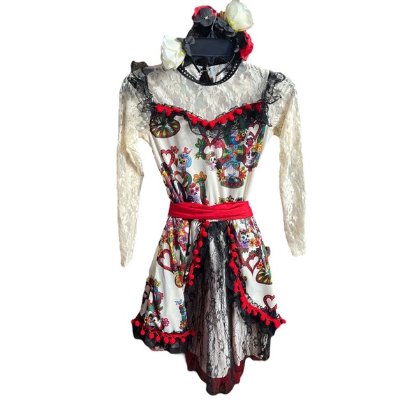 Yandy | Costumes | Yandy Party King La Novia Child Day Of The Dead ...